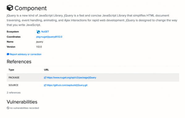 How to use Sonatype OSS Index to identify open source security vulnerabilities